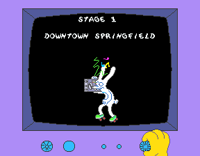 Screenshot of The Simpsons (Arcade, 1991) - MobyGames