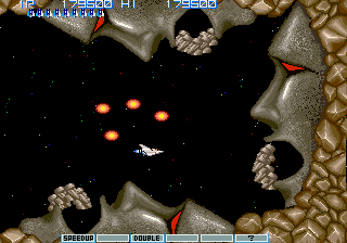 Screenshot of Vulcan Venture (Arcade, 1988) - MobyGames