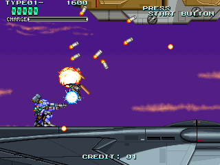Screenshot of Rohga: Armor Force (Arcade, 1992) - MobyGames