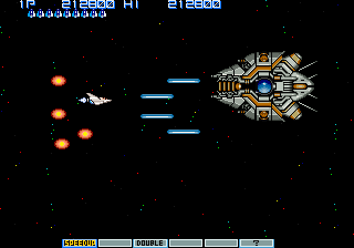 Screenshot of Vulcan Venture (Arcade, 1988) - MobyGames