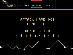 Screenshot of Defender (TI-99/4A, 1981) - MobyGames