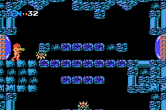 Screenshot of Metroid (Game Boy Advance, 1986) - MobyGames