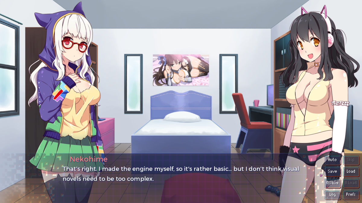 Screenshot of Sakura Gamer (Windows, 2017) - MobyGames