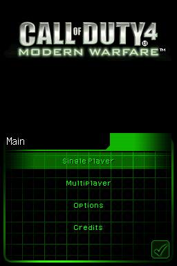 Screenshot of Call of Duty 4: Modern Warfare (Nintendo DS, 2007 ...