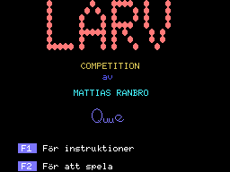 Larv: Competition (1985) - MobyGames