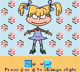 Screenshot of Rugrats: Totally Angelica (Game Boy Color, 2000) - MobyGames