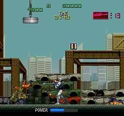 Screenshot of RoboCop (Arcade, 1988) - MobyGames