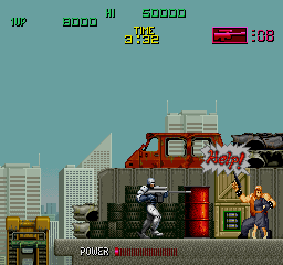 Screenshot of RoboCop (Arcade, 1988) - MobyGames