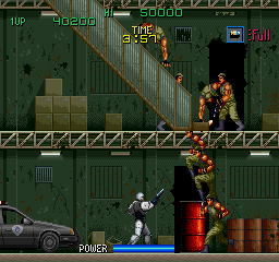 Screenshot of RoboCop (Arcade, 1988) - MobyGames