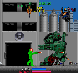 Screenshot of RoboCop (Arcade, 1988) - MobyGames
