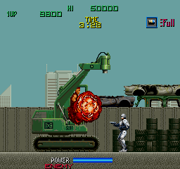 Screenshot of RoboCop (Arcade, 1988) - MobyGames