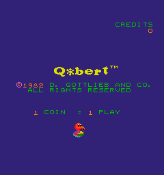 Q*bert screenshots - MobyGames