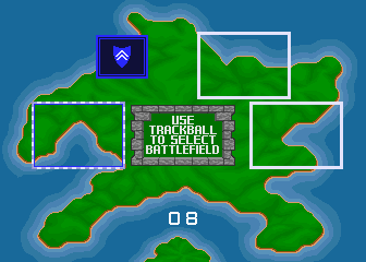 Screenshot of Rampart (Arcade, 1990) - MobyGames