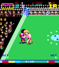 Screenshot of Ring King (Arcade, 1985) - MobyGames