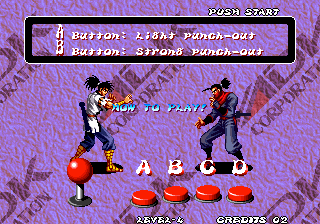 Screenshot of Ninja Master's (Arcade, 1996) - MobyGames