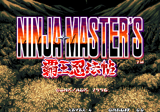 Screenshot of Ninja Master's (Arcade, 1996) - MobyGames