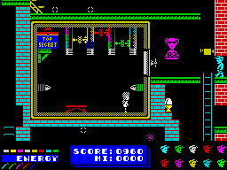 Screenshot of Dynamite Dan (ZX Spectrum, 1985) - MobyGames