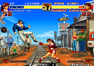 Screenshot of The King of Fighters '96 (Arcade, 1996) - MobyGames