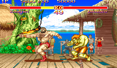 Screenshot of Super Street Fighter II (Arcade, 1993) - MobyGames