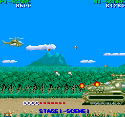 Screenshot of Cobra Command (Arcade, 1988) - MobyGames