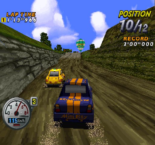 Screenshot of Rally de Africa (PlayStation, 1998) - MobyGames