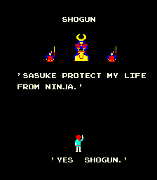 Screenshot of Sasuke Vs Commander (Arcade, 1980) - MobyGames