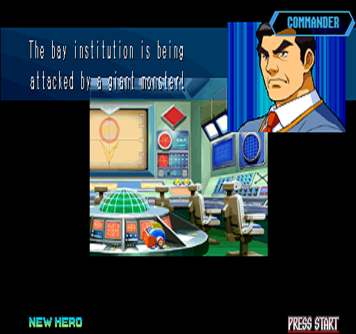 Screenshot Of Tech Romancer Arcade 1998 Mobygames