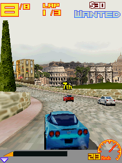 Screenshot of Asphalt 3 3D: Street Rules (J2ME, 2007) - MobyGames