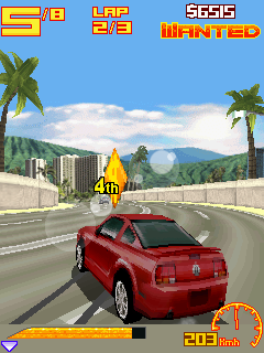 Screenshot of Asphalt 3 3D: Street Rules (J2ME, 2007) - MobyGames
