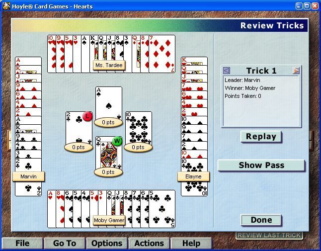 Screenshot of Hoyle Card Games (Windows, 2002) - MobyGames