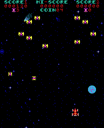Screenshot of Phoenix (Arcade, 1980) - MobyGames