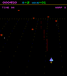 Screenshot of Juno First (Arcade, 1983) - MobyGames