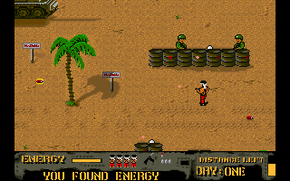 Screenshot of Banzai (Amiga, 1989) - MobyGames