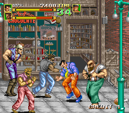 Screenshot of 64th. Street: A Detective Story (Arcade, 1991) - MobyGames