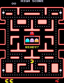 Screenshot of Ms. Pac-Man (Arcade, 1982) - MobyGames