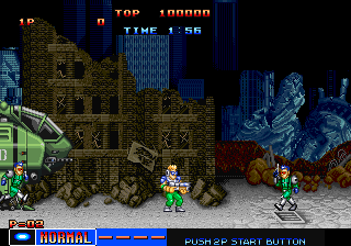 Screenshot of Cyber-Lip (Arcade, 1990) - MobyGames
