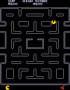 Screenshot of Ms. Pac-Man (Arcade, 1982) - MobyGames