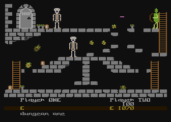 Screenshot of Robot Knights (Atari 8-bit, 1987) - MobyGames