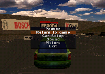 Screenshot of Max Power Racing (PlayStation, 1998) - MobyGames