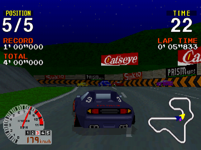 Screenshot of Circuit Beat (PlayStation, 1996) - MobyGames