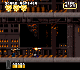 Screenshot of Lethal Weapon (SNES, 1992) - MobyGames