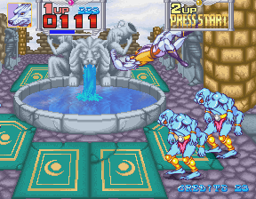 Screenshot of Metamorphic Force (Arcade, 1993) - MobyGames