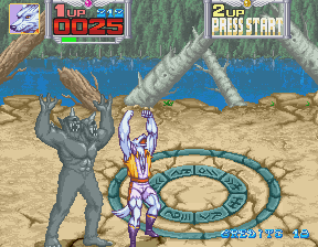 Screenshot of Metamorphic Force (Arcade, 1993) - MobyGames