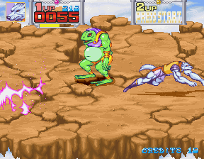 Screenshot of Metamorphic Force (Arcade, 1993) - MobyGames