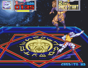 Screenshot of Metamorphic Force (Arcade, 1993) - MobyGames