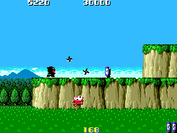 Screenshot of Rad Action (Arcade, 1987) - MobyGames