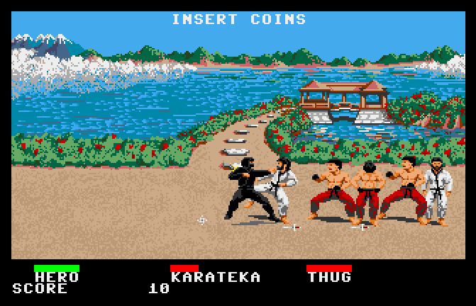 Screenshot of Ninja (Arcade, 1986) - MobyGames