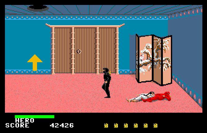 Screenshot of Ninja (Arcade, 1986) - MobyGames