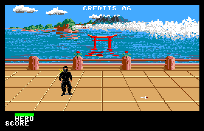 Screenshot of Ninja (Arcade, 1986) - MobyGames