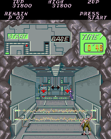 Screenshot of Contra (Arcade, 1987) - MobyGames